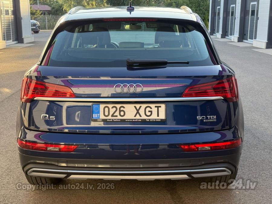 Zils Audi Q5 2022 Tallina, ar dzinēja tilpumu 3.00 L un nobraukumu 75 tūkst. km par 33490 €, foto 7 vietnē AUTOMOTO.COM.LV