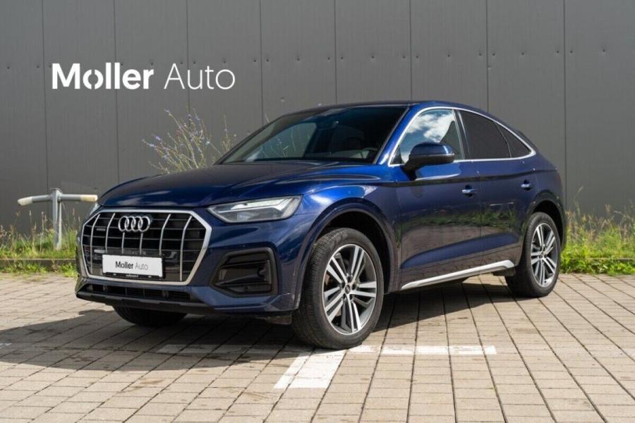 Zils Audi Q5 2022 Viļņa, ar dzinēja tilpumu 2.00 L un nobraukumu 106 tūkst. km par 34050 €, foto 1 vietnē AUTOMOTO.COM.LV