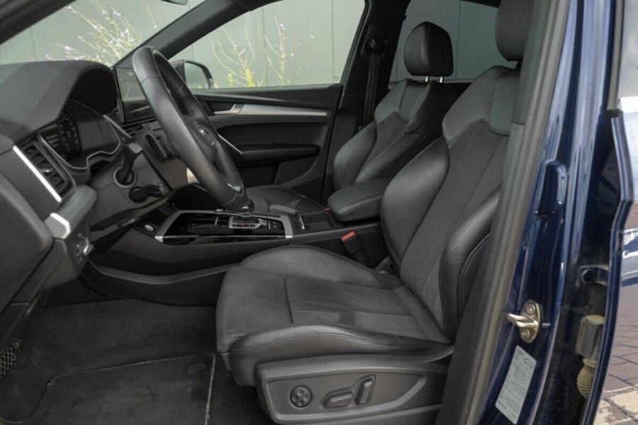 Zils Audi Q5 2022 Viļņa, ar dzinēja tilpumu 2.00 L un nobraukumu 106 tūkst. km par 34050 €, foto 9 vietnē AUTOMOTO.COM.LV