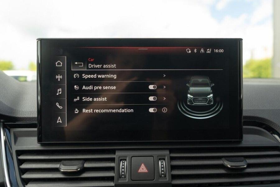 Zils Audi Q5 2022 Viļņa, ar dzinēja tilpumu 2.00 L un nobraukumu 106 tūkst. km par 34050 €, foto 18 vietnē AUTOMOTO.COM.LV