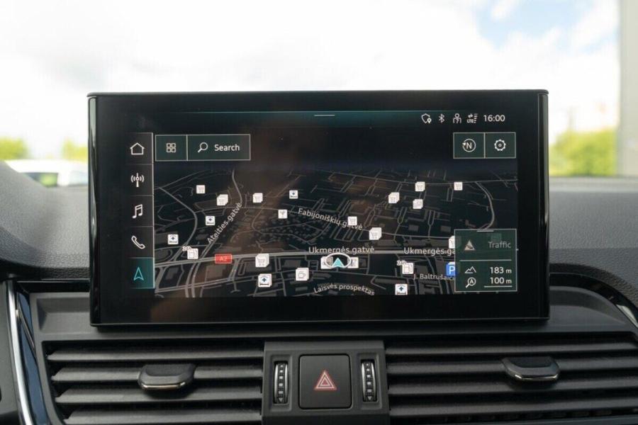 Zils Audi Q5 2022 Viļņa, ar dzinēja tilpumu 2.00 L un nobraukumu 106 tūkst. km par 34050 €, foto 19 vietnē AUTOMOTO.COM.LV
