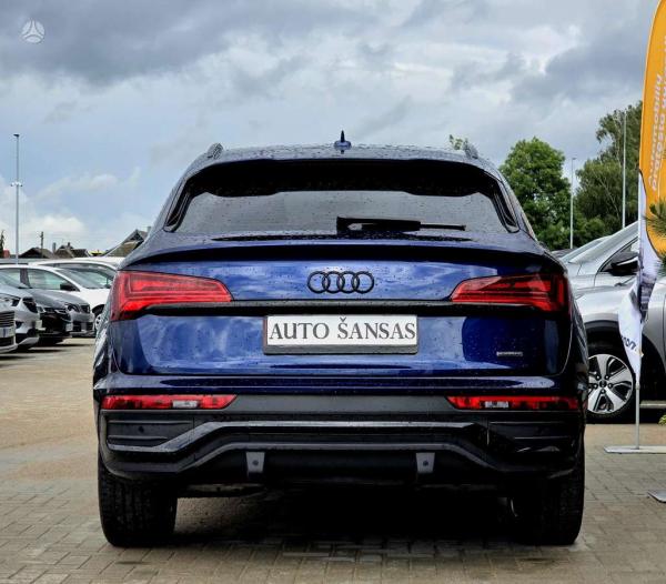 Zils Audi Q5 2023 Tauragė, ar dzinēja tilpumu 2.00 L un nobraukumu 42 tūkst. km par 35000 €, foto 9 vietnē AUTOMOTO.COM.LV