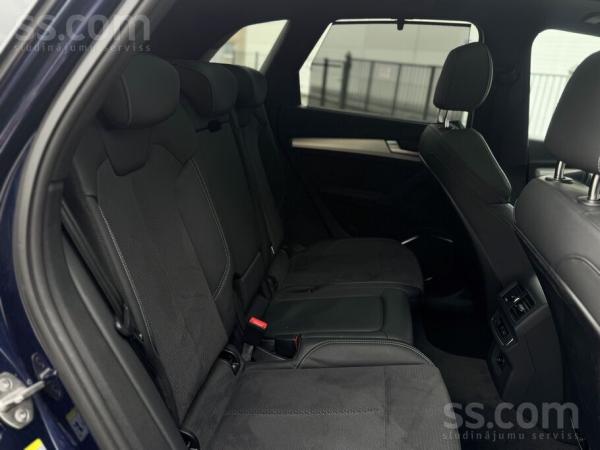 Blue Audi Q5 2023 in Tukums, with an engine capacity of 2.00 L and mileage of 121 thousand km for 33390 €, photo 6 on AUTOMOTO.COM.LV