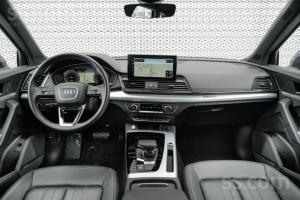 Blue Audi Q5 2024 in Riga, with an engine capacity of 2.00 L and mileage of 43 thousand km for 44490 €, photo 8 on AUTOMOTO.COM.LV