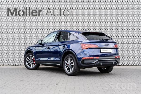 Zils Audi Q5 2024 Rīga, ar dzinēja tilpumu 2.00 L un nobraukumu 26 tūkst. km par 44850 €, foto 3 vietnē AUTOMOTO.COM.LV