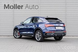 Zils Audi Q5 2024 Rīga, ar dzinēja tilpumu 2.00 L un nobraukumu 26 tūkst. km par 44850 €, foto 4 vietnē AUTOMOTO.COM.LV