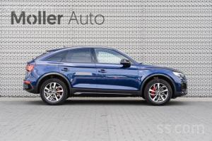 Zils Audi Q5 2024 Rīga, ar dzinēja tilpumu 2.00 L un nobraukumu 26 tūkst. km par 44850 €, foto 6 vietnē AUTOMOTO.COM.LV