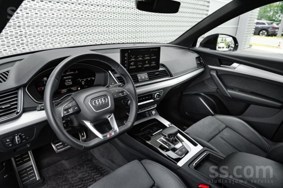 Zils Audi Q5 2024 Rīga, ar dzinēja tilpumu 2.00 L un nobraukumu 26 tūkst. km par 44850 €, foto 11 vietnē AUTOMOTO.COM.LV