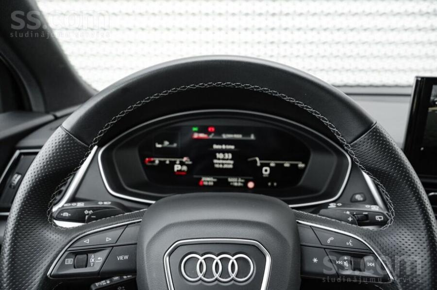 Zils Audi Q5 2024 Rīga, ar dzinēja tilpumu 2.00 L un nobraukumu 26 tūkst. km par 44850 €, foto 13 vietnē AUTOMOTO.COM.LV