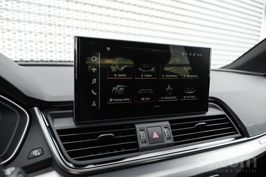 Zils Audi Q5 2024 Rīga, ar dzinēja tilpumu 2.00 L un nobraukumu 26 tūkst. km par 44850 €, foto 19 vietnē AUTOMOTO.COM.LV