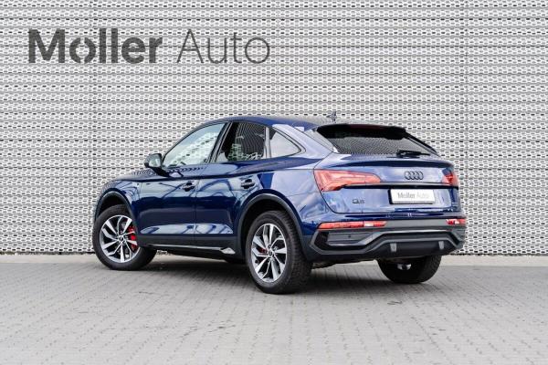 Blue Audi Q5 2024 in Marupe, with an engine capacity of 2.00 L and mileage of 26 thousand km for 44850 €, photo 3 on AUTOMOTO.COM.LV