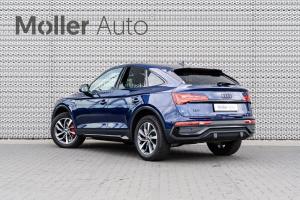Blue Audi Q5 2024 in Marupe, with an engine capacity of 2.00 L and mileage of 26 thousand km for 44850 €, photo 4 on AUTOMOTO.COM.LV