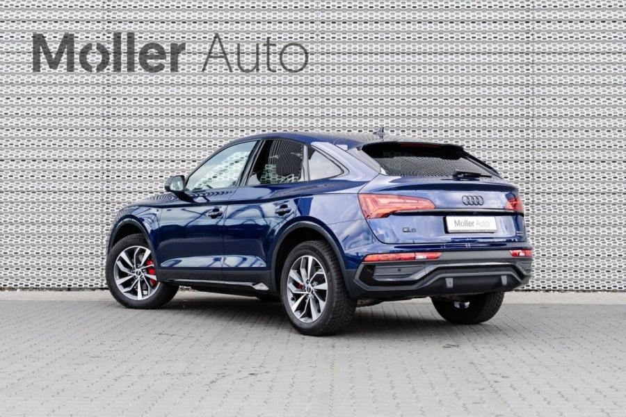 Blue Audi Q5 2024 in Marupe, with an engine capacity of 2.00 L and mileage of 26 thousand km for 44850 €, photo 4 on AUTOMOTO.COM.LV