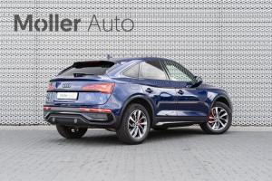 Blue Audi Q5 2024 in Marupe, with an engine capacity of 2.00 L and mileage of 26 thousand km for 44850 €, photo 5 on AUTOMOTO.COM.LV