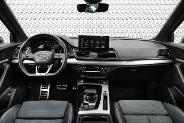 Blue Audi Q5 2024 in Marupe, with an engine capacity of 2.00 L and mileage of 26 thousand km for 44850 €, photo 6 on AUTOMOTO.COM.LV