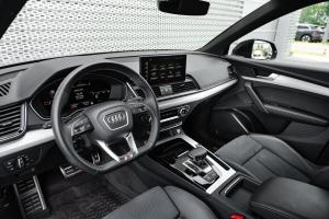 Blue Audi Q5 2024 in Marupe, with an engine capacity of 2.00 L and mileage of 26 thousand km for 44850 €, photo 11 on AUTOMOTO.COM.LV