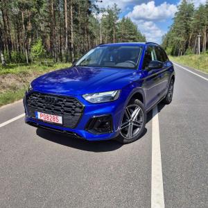 Zils Audi Q5 2024 Kazlų Rūda, ar dzinēja tilpumu 1.98 L un nobraukumu 29 tūkst. km par 36000 €, foto 3 vietnē AUTOMOTO.COM.LV