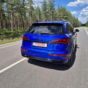 Zils Audi Q5 2024 Kazlų Rūda, ar dzinēja tilpumu 1.98 L un nobraukumu 29 tūkst. km par 36000 €, foto 4 vietnē AUTOMOTO.COM.LV