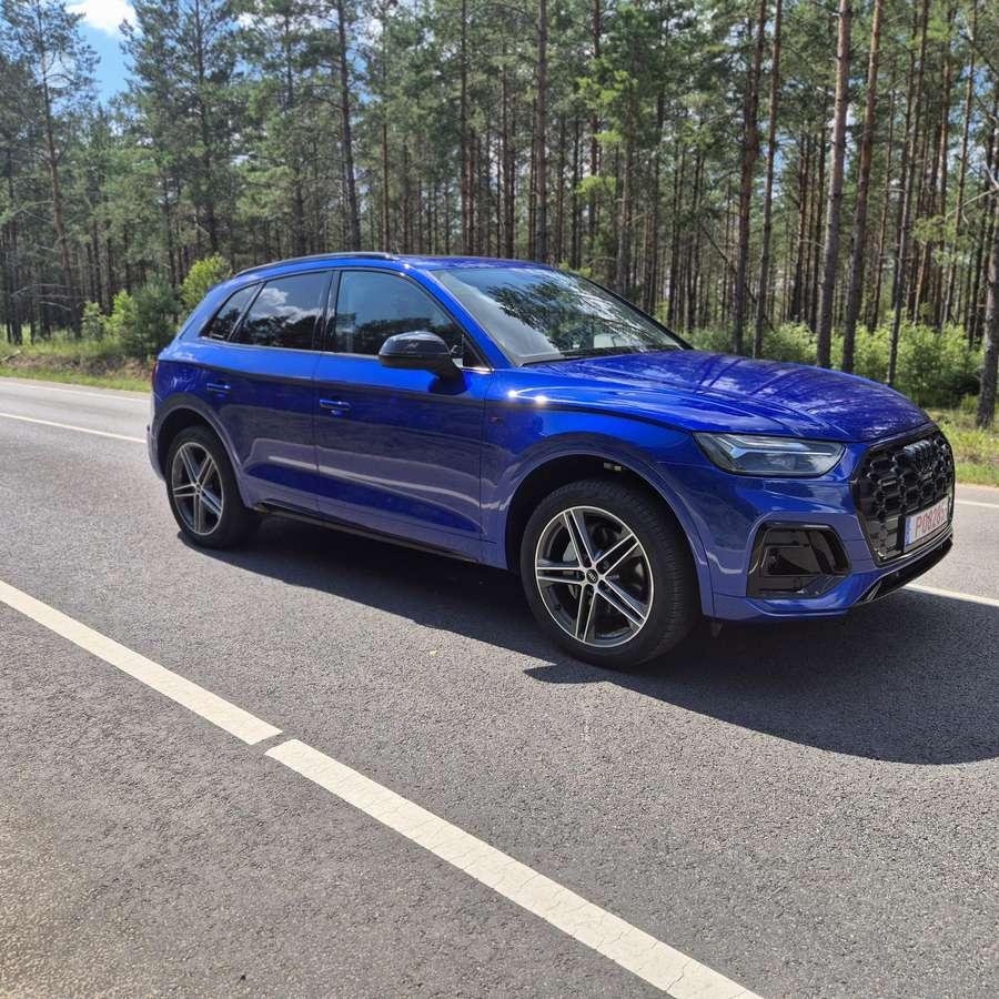 Zils Audi Q5 2024 Kazlų Rūda, ar dzinēja tilpumu 1.98 L un nobraukumu 29 tūkst. km par 36000 €, foto 5 vietnē AUTOMOTO.COM.LV