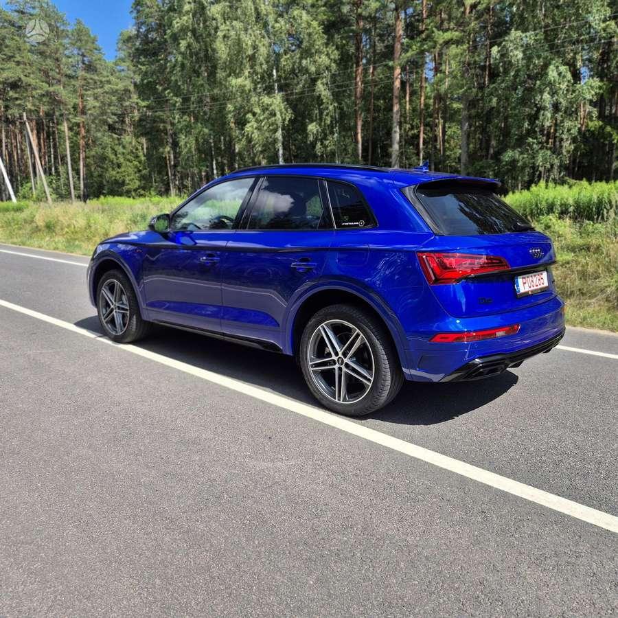 Zils Audi Q5 2024 Kazlų Rūda, ar dzinēja tilpumu 1.98 L un nobraukumu 29 tūkst. km par 36000 €, foto 6 vietnē AUTOMOTO.COM.LV