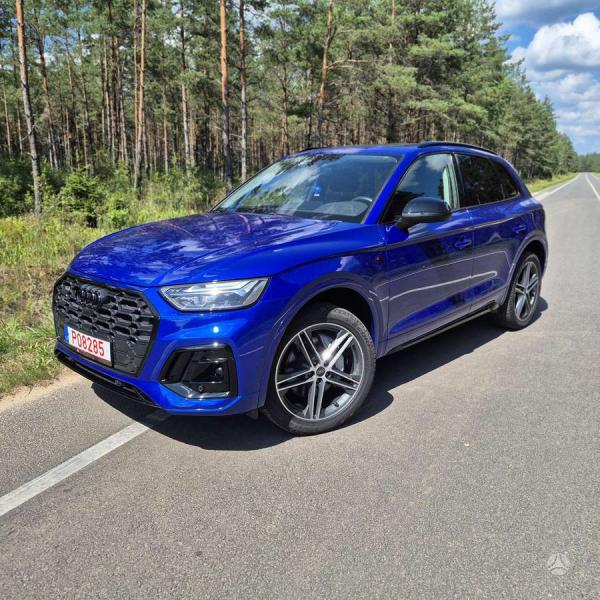 Blue Audi Q5 2024 in Kazlu Ruda, with an engine capacity of 1.98 L and mileage of 29 thousand km for 36000 €, photo 6 on AUTOMOTO.COM.LV
