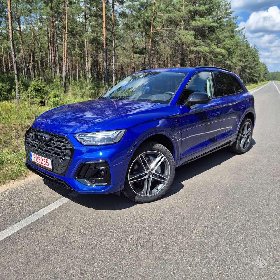 Zils Audi Q5 2024 Kazlų Rūda, ar dzinēja tilpumu 1.98 L un nobraukumu 29 tūkst. km par 36000 €, foto 7 vietnē AUTOMOTO.COM.LV