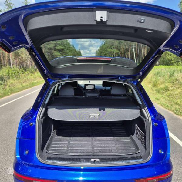 Blue Audi Q5 2024 in Kazlu Ruda, with an engine capacity of 1.98 L and mileage of 29 thousand km for 36000 €, photo 9 on AUTOMOTO.COM.LV