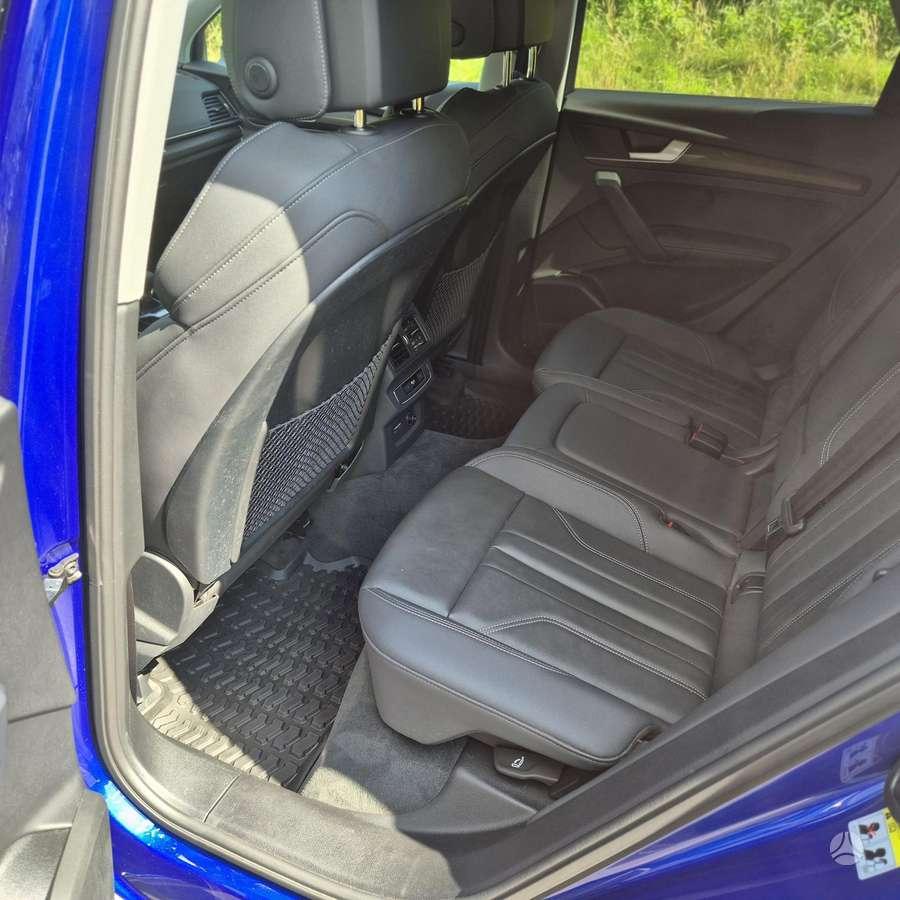 Zils Audi Q5 2024 Kazlų Rūda, ar dzinēja tilpumu 1.98 L un nobraukumu 29 tūkst. km par 36000 €, foto 13 vietnē AUTOMOTO.COM.LV