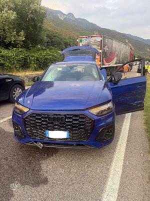 Синий Ауди Ку 5 2024 в Каунас, объемом двигателя 3.00 л и пробегом 17 тыс. км за 25900 €, фото 3 на AUTOMOTO.COM.LV