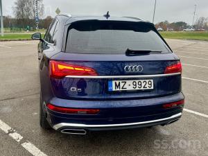 Blue Audi Q5 2025 in Riga, with an engine capacity of 2.00 L and mileage of 21 thousand km for 42000 €, photo 3 on AUTOMOTO.COM.LV