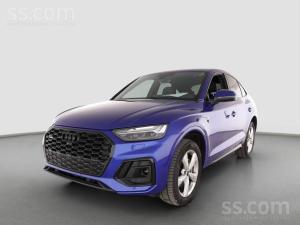 Zils Audi Q5 2025 Rīga, ar dzinēja tilpumu 3.00 L un nobraukumu 25 tūkst. km par 46500 €, foto  vietnē AUTOMOTO.COM.LV