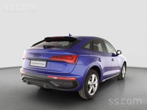 Blue Audi Q5 2025 in Riga, with an engine capacity of 3.00 L and mileage of 25 thousand km for 46500 €, photo 3 on AUTOMOTO.COM.LV