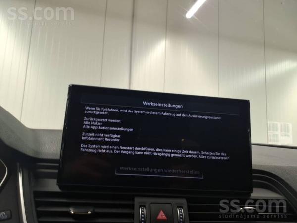 Синий Ауди Ку 5 2025 в Рига, объемом двигателя 3.00 л и пробегом 25 тыс. км за 46500 €, фото 8 на AUTOMOTO.COM.LV