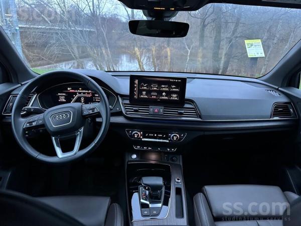 Blue Audi Q5 2025 in Riga, with an engine capacity of 2.00 L and mileage of 21 thousand km for 42000 €, photo 5 on AUTOMOTO.COM.LV
