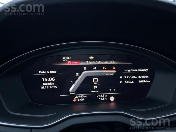 Blue Audi Q5 2025 in Riga, with an engine capacity of 2.00 L and mileage of 21 thousand km for 42000 €, photo 8 on AUTOMOTO.COM.LV