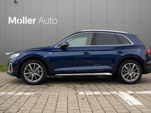 Blue Audi Q5 2025 in Vilnius, with an engine capacity of 2.00 L and mileage of 38 thousand km for 46750 €, photo 3 on AUTOMOTO.COM.LV