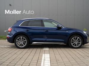Blue Audi Q5 2025 in Vilnius, with an engine capacity of 2.00 L and mileage of 38 thousand km for 46750 €, photo 4 on AUTOMOTO.COM.LV
