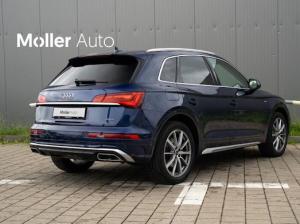 Blue Audi Q5 2025 in Vilnius, with an engine capacity of 2.00 L and mileage of 38 thousand km for 46750 €, photo 5 on AUTOMOTO.COM.LV