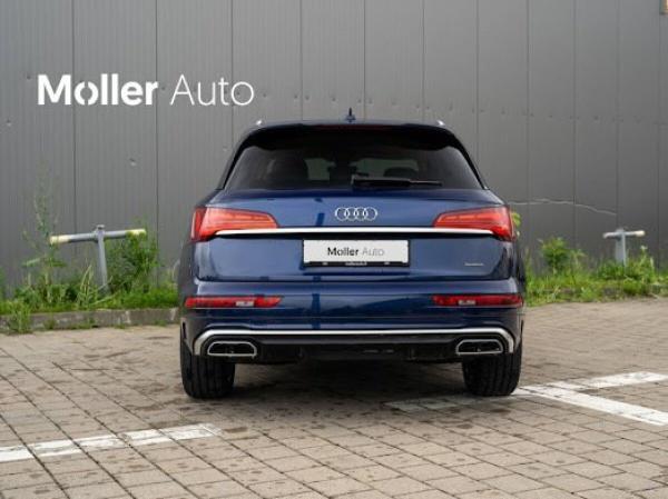 Blue Audi Q5 2025 in Vilnius, with an engine capacity of 2.00 L and mileage of 38 thousand km for 46750 €, photo 5 on AUTOMOTO.COM.LV