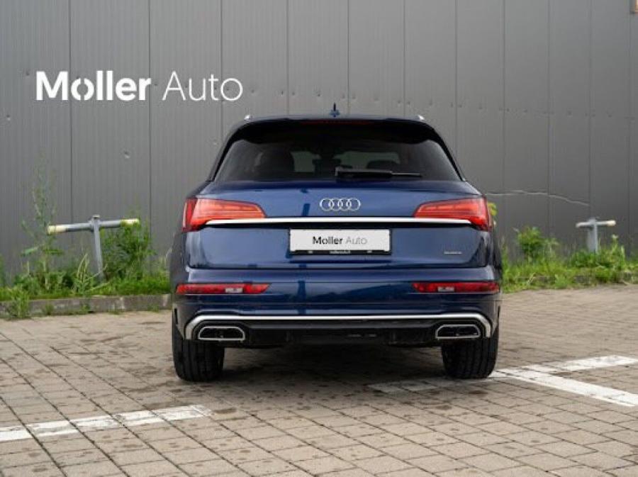 Blue Audi Q5 2025 in Vilnius, with an engine capacity of 2.00 L and mileage of 38 thousand km for 46750 €, photo 6 on AUTOMOTO.COM.LV