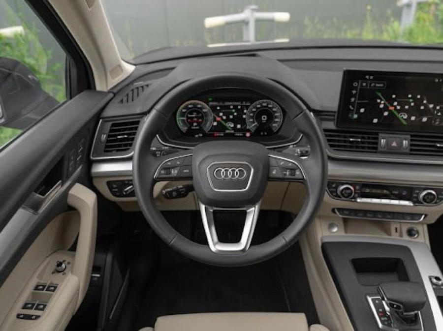 Blue Audi Q5 2025 in Vilnius, with an engine capacity of 2.00 L and mileage of 38 thousand km for 46750 €, photo 11 on AUTOMOTO.COM.LV