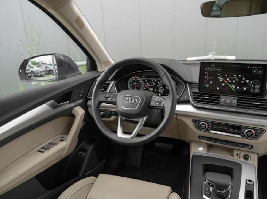Blue Audi Q5 2025 in Vilnius, with an engine capacity of 2.00 L and mileage of 38 thousand km for 46750 €, photo 12 on AUTOMOTO.COM.LV