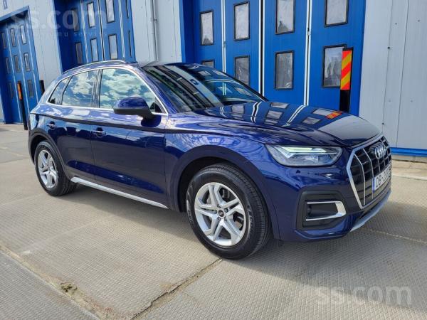 Zils Audi Q5 2025 Rīga, ar dzinēja tilpumu 2.00 L un nobraukumu 42 tūkst. km par 35700 €, foto 4 vietnē AUTOMOTO.COM.LV