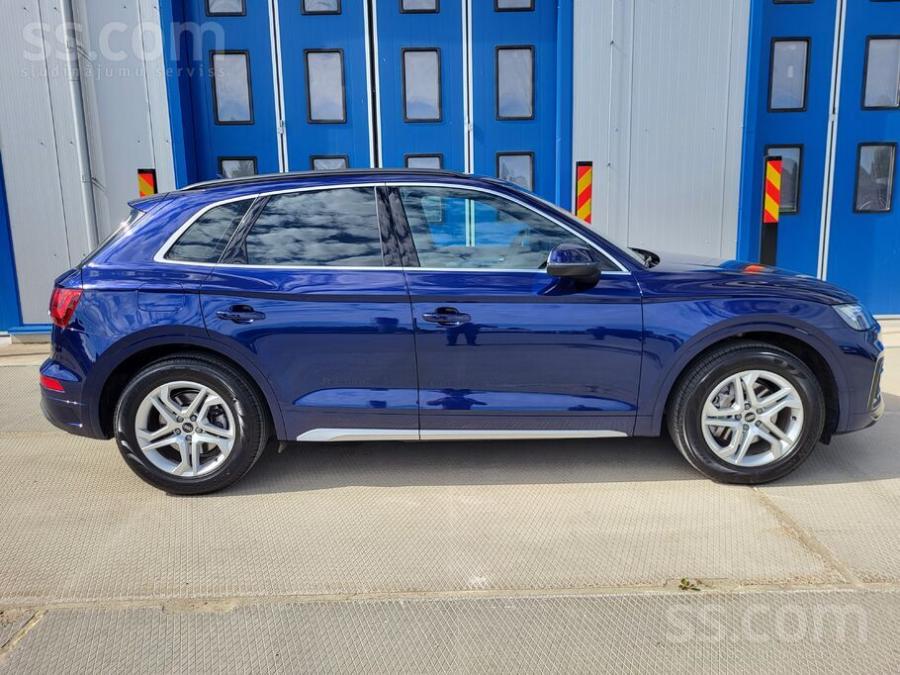 Zils Audi Q5 2025 Rīga, ar dzinēja tilpumu 2.00 L un nobraukumu 42 tūkst. km par 35700 €, foto 6 vietnē AUTOMOTO.COM.LV