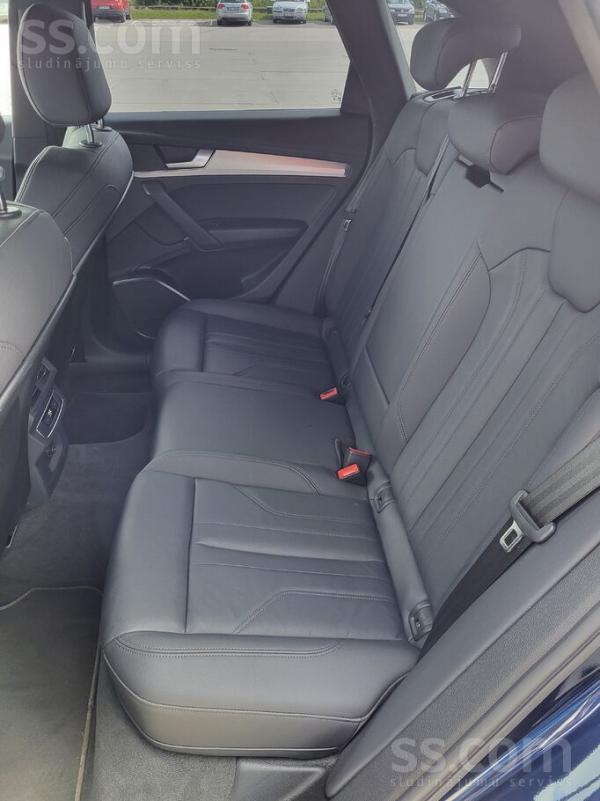 Zils Audi Q5 2025 Rīga, ar dzinēja tilpumu 2.00 L un nobraukumu 42 tūkst. km par 35700 €, foto 7 vietnē AUTOMOTO.COM.LV