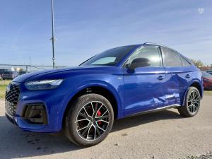 Zils Audi Q5 2025 Šauļi, ar dzinēja tilpumu 1.97 L un nobraukumu 20 tūkst. km par 31950 €, foto  vietnē AUTOMOTO.COM.LV