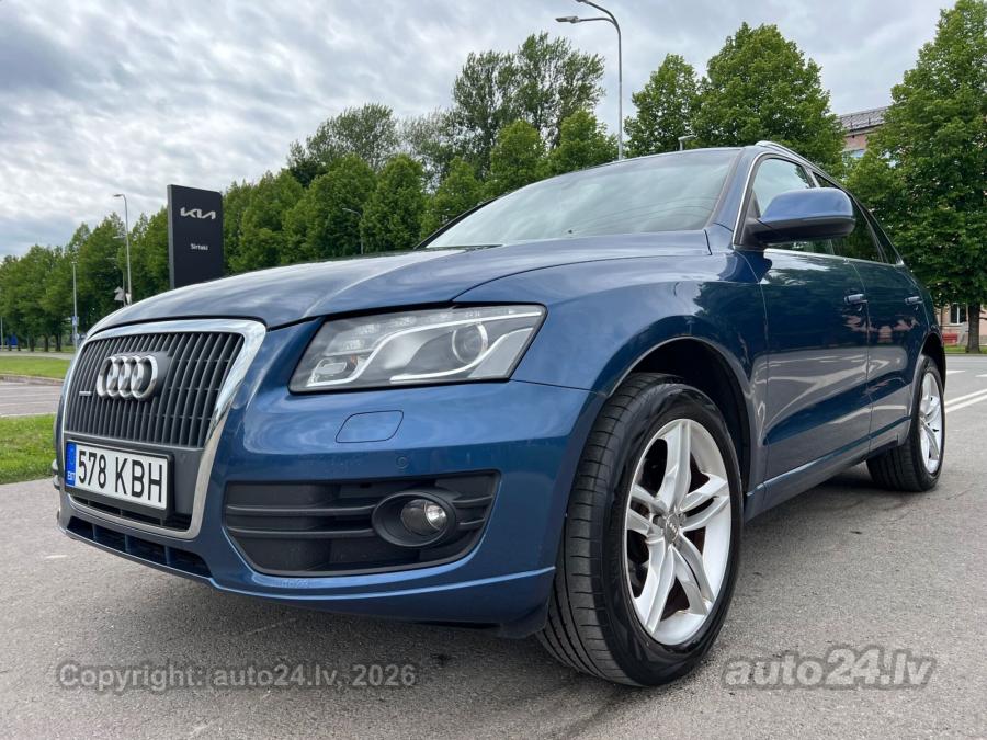 Zils Audi Q5 2010 Narva, ar dzinēja tilpumu 2.00 L un nobraukumu 278 tūkst. km par 5999 €, foto 14 vietnē AUTOMOTO.COM.LV