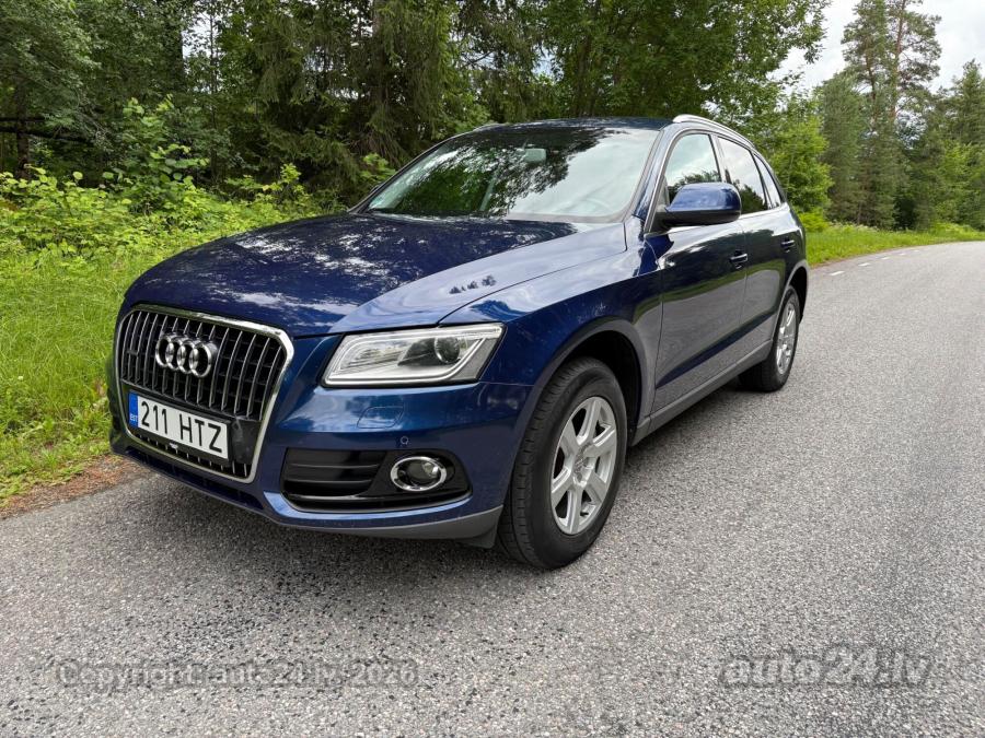 Blue Audi Q5 2013 in Rapla, with an engine capacity of 2.00 L and mileage of 205 thousand km for 10900 €, photo 1 on AUTOMOTO.COM.LV