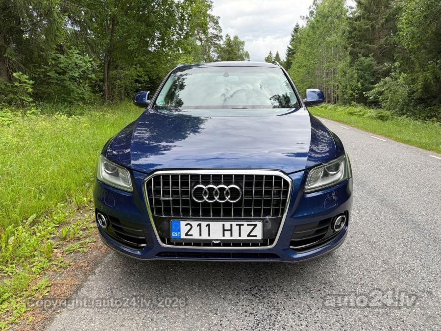 Blue Audi Q5 2013 in Rapla, with an engine capacity of 2.00 L and mileage of 205 thousand km for 10900 €, photo 3 on AUTOMOTO.COM.LV