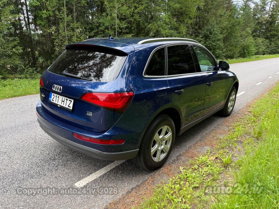 Blue Audi Q5 2013 in Rapla, with an engine capacity of 2.00 L and mileage of 205 thousand km for 10900 €, photo 7 on AUTOMOTO.COM.LV